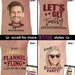 Flannel and Fizz Party Tattoos Flannel Bachelorette Party - Etsy