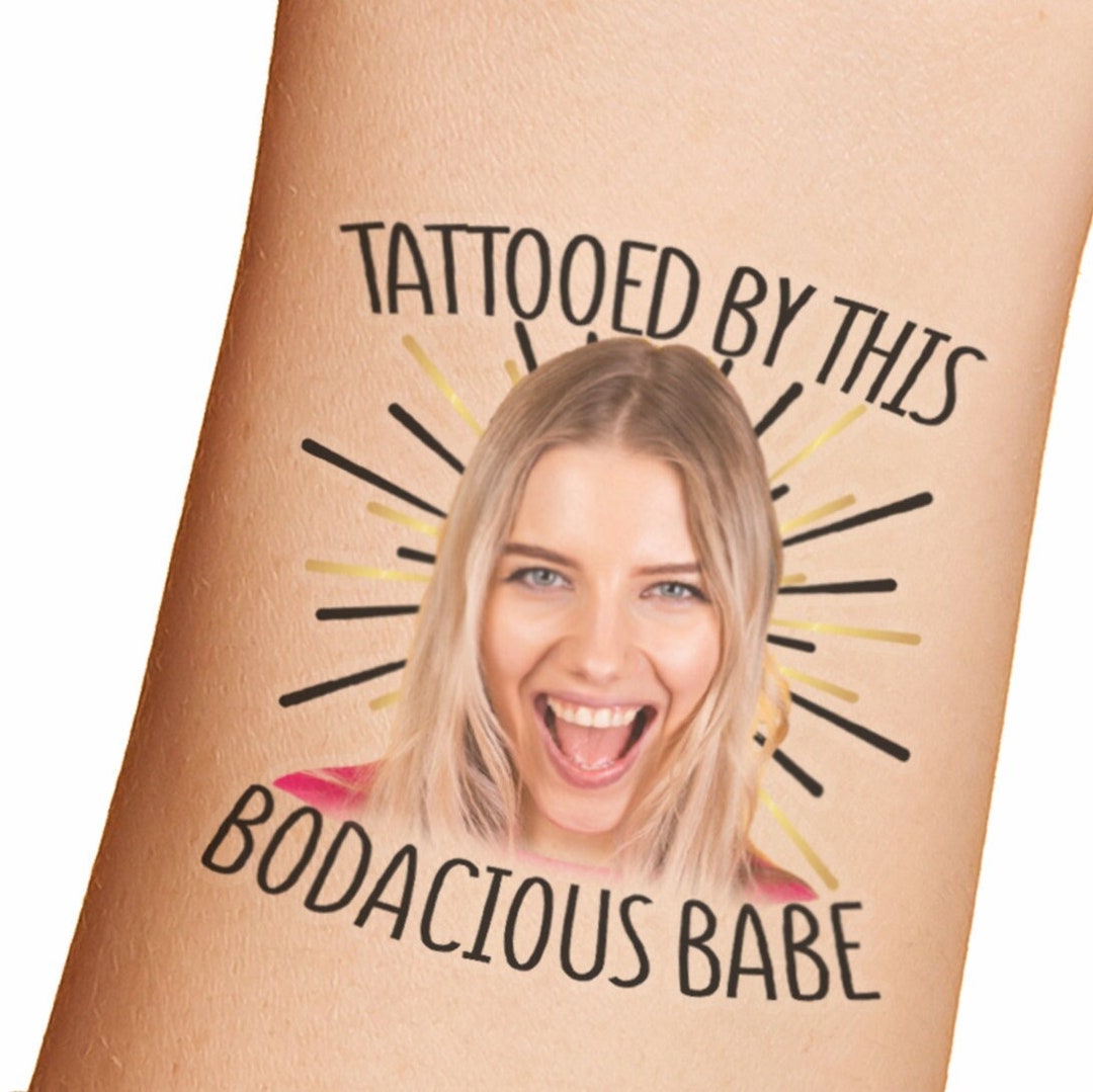 Custom Temporary Tattoo, Personalize Face Tattoos - Etsy