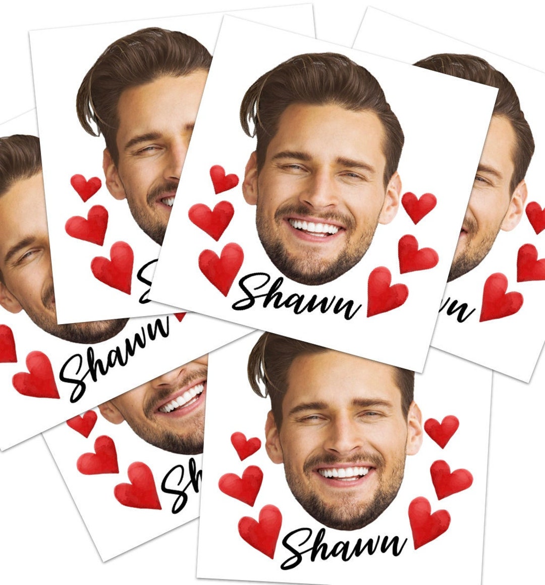 Custom Temporary Tattoos, Custom Tattoos, Custom Face Tattoos, Photo ...