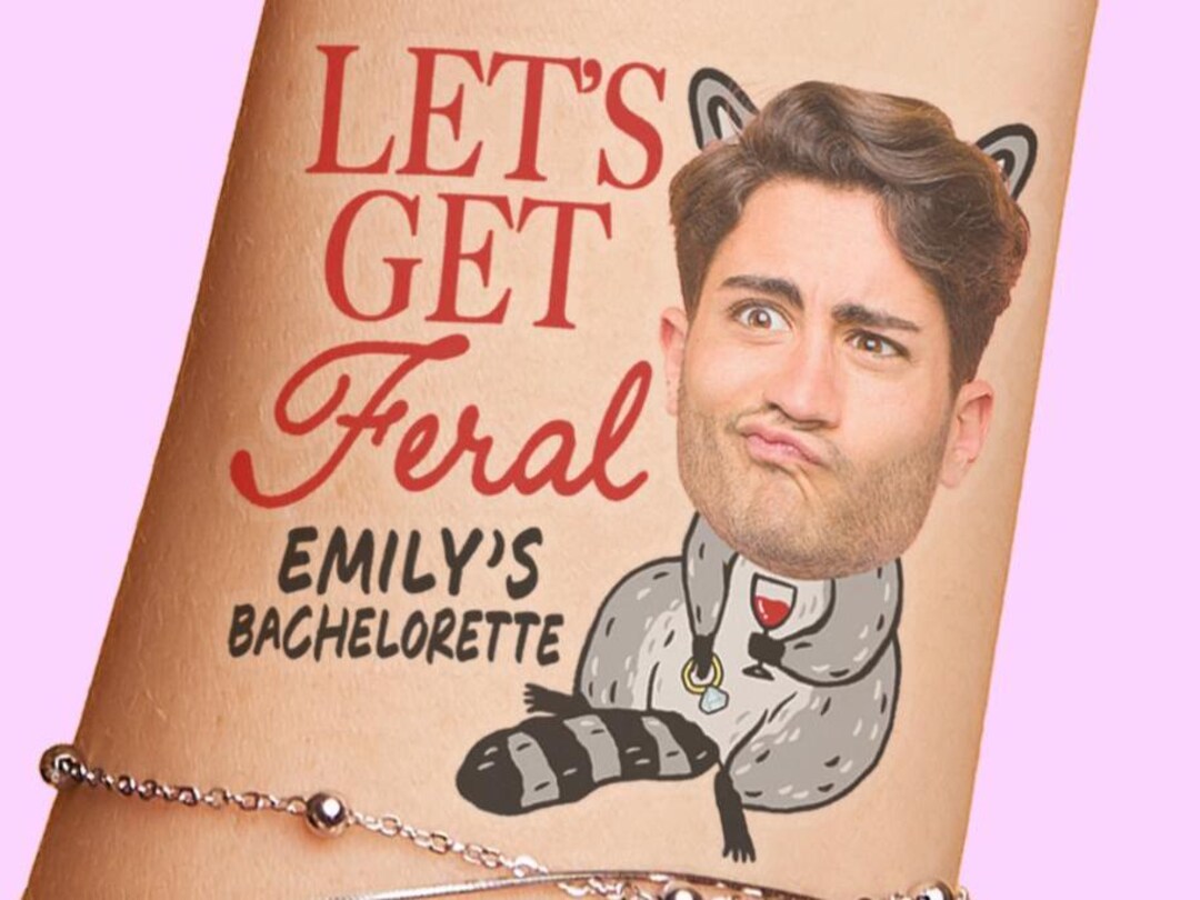 Girls Gone Feral Tattoos Bachelorette Party Favors, Let's Get Feral ...