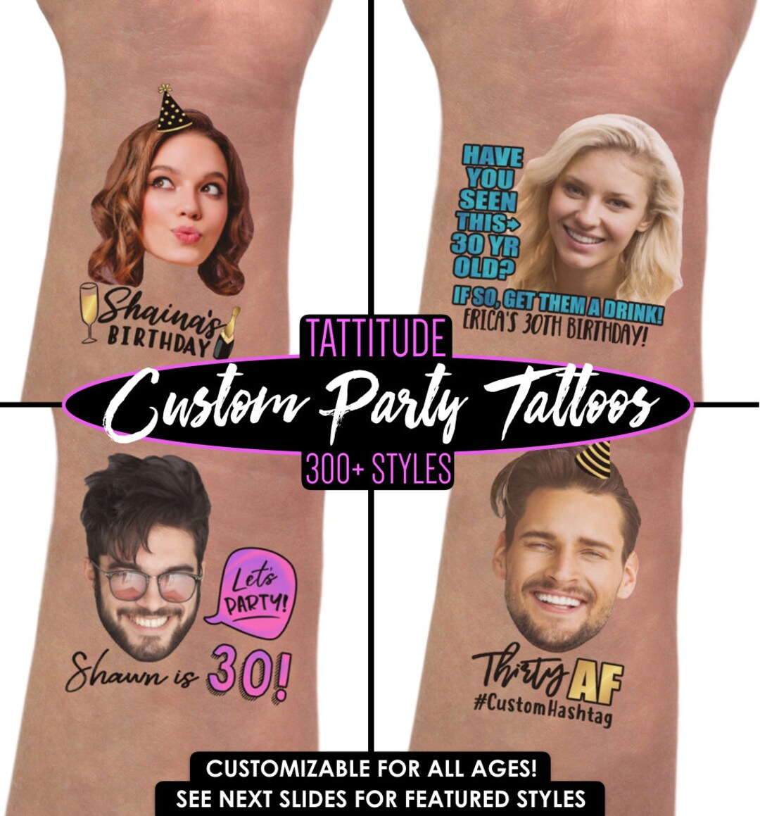 Birthday Tattoos, Birthday Tattoo, Dirty Thirty, Cheers to 30, Talk ...
