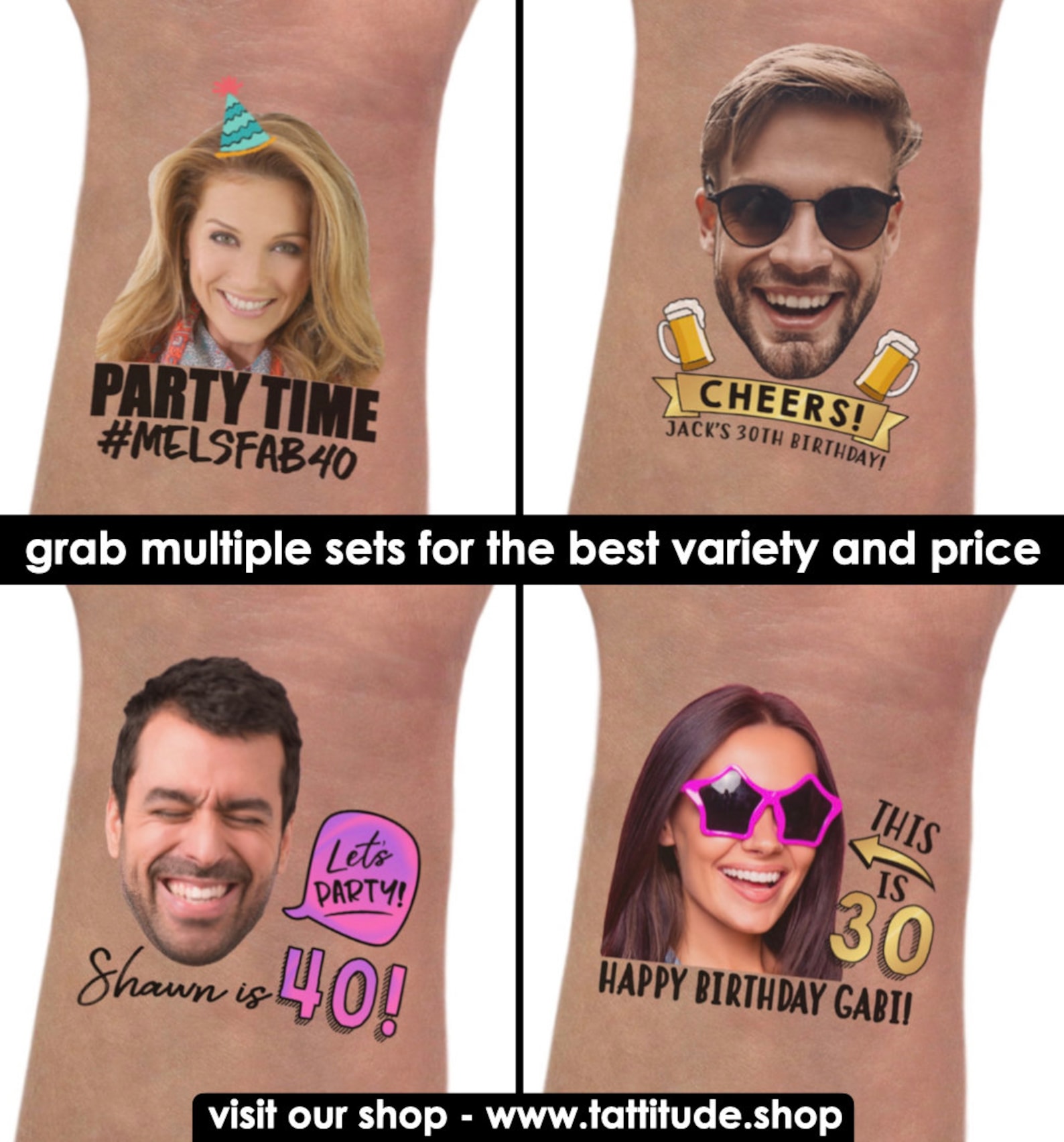 Custom Graduation Tattoos Graduation Party Favors - Etsy