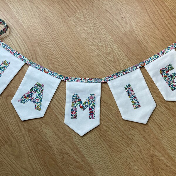 Name Bunting - Etsy UK