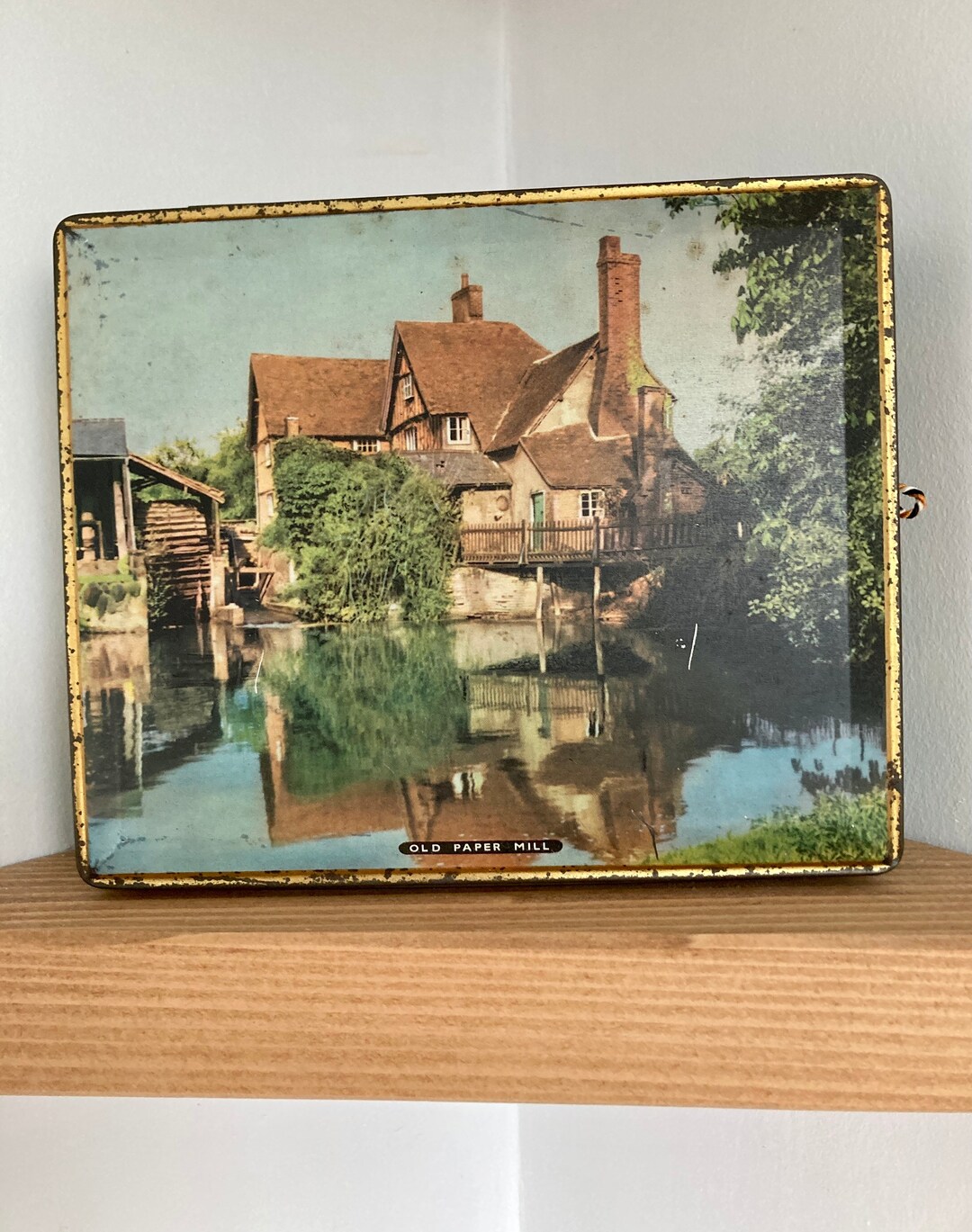 Vintage Edward Sharp & Sons Tin: 1950s Paper Mill Advertising - Etsy