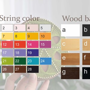 DIY Kit String Art Mandala Pattern Tutorial Geometric Wall Art Craft ...