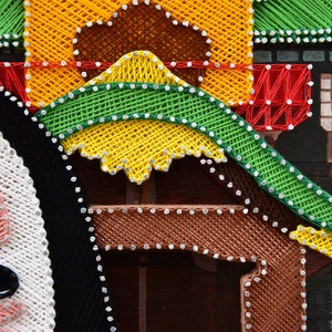 Spirited Away Wall Art Anime String Art No Face Spirited Away Art Hand ...