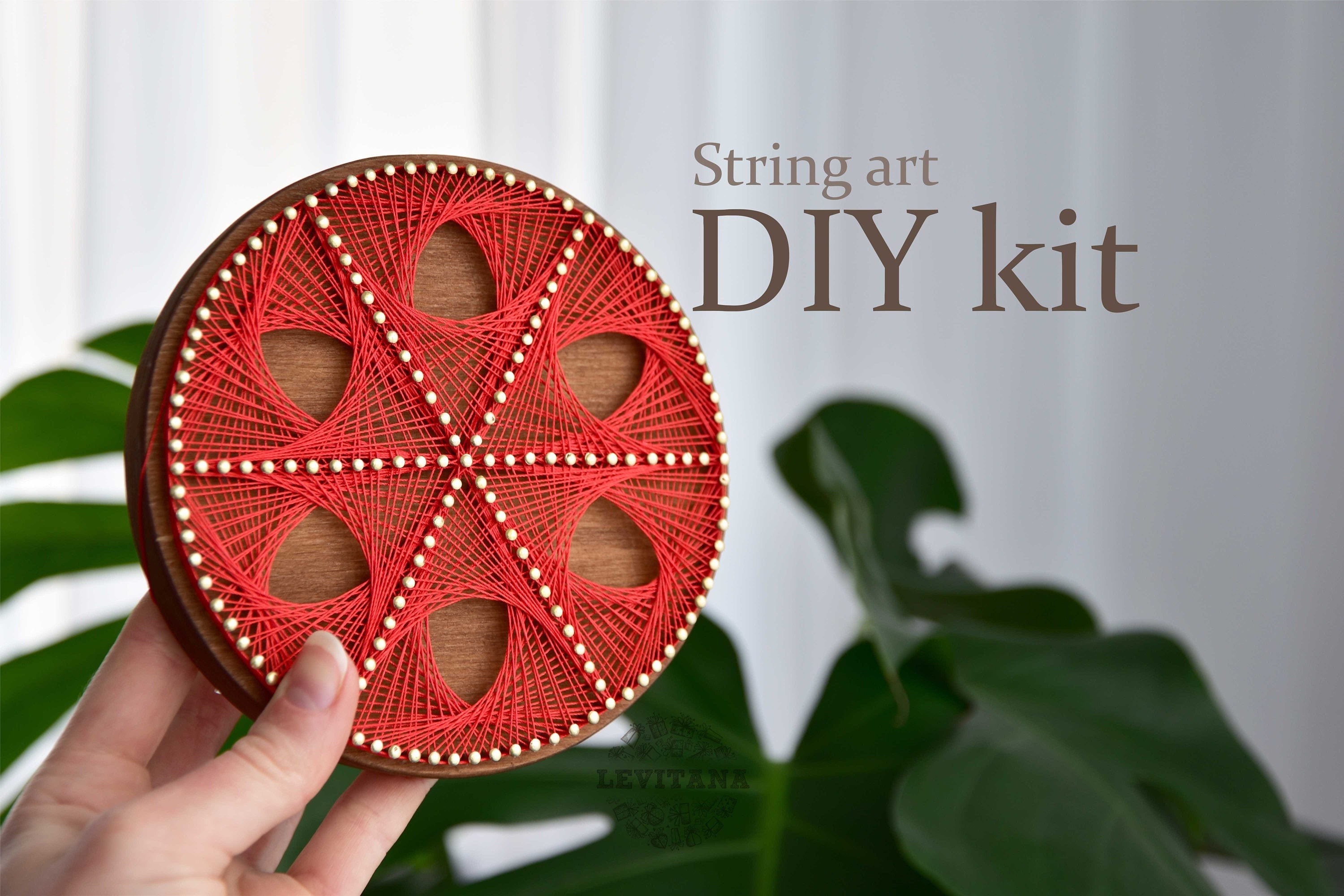 String Art DIY Kit String Art Mandala Pattern String Art - Etsy