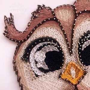 Owl String Art Owl Wood Wall Art Night Owl Wall Art Mother's Day Gift ...