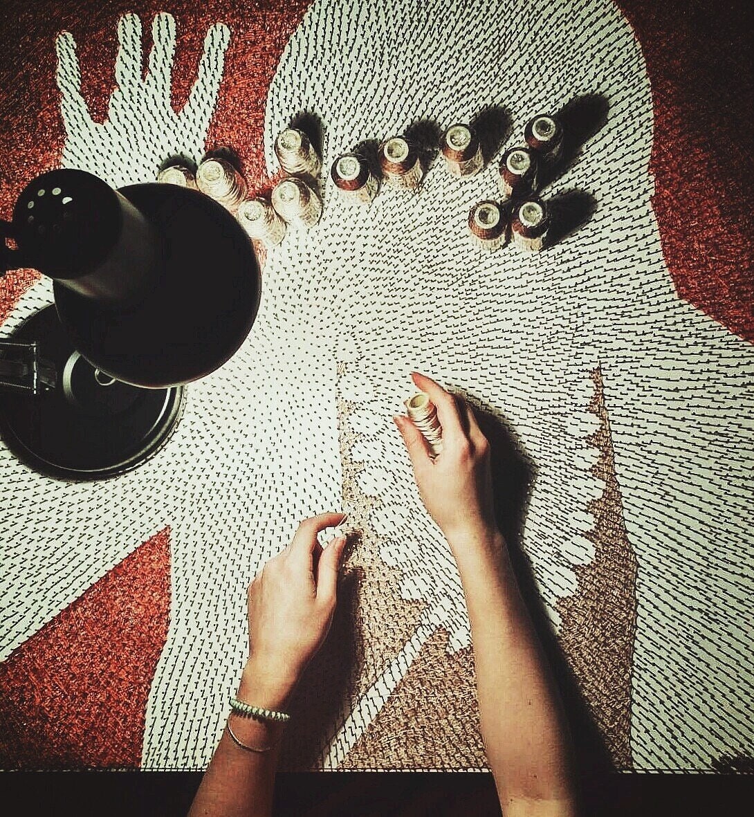 String Art Monkey Hinduism Wood Wall Art Orangutan Modern Wall - Etsy