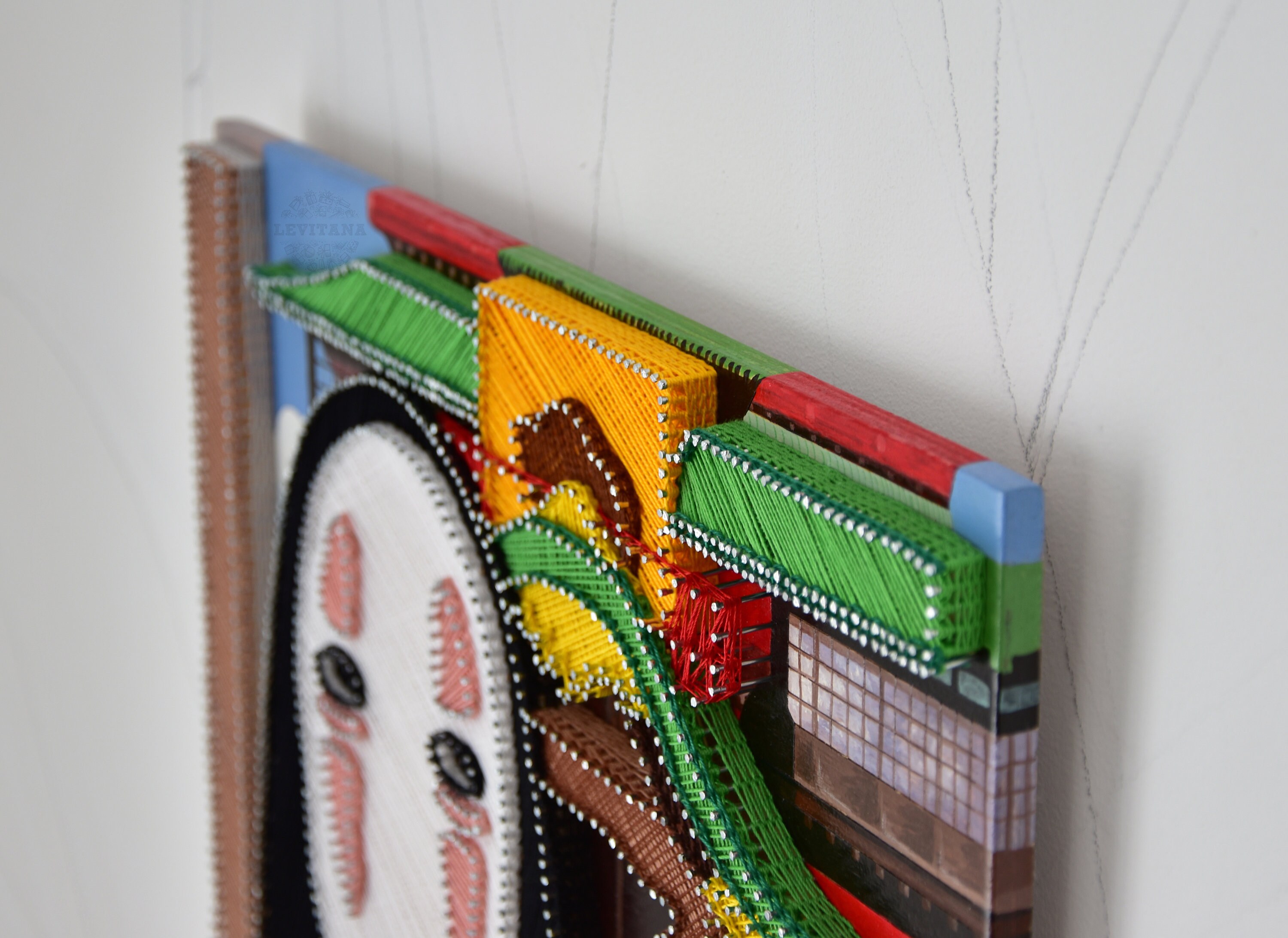 Spirited Away Wall Art Anime String Art No Face Spirited Away - Etsy