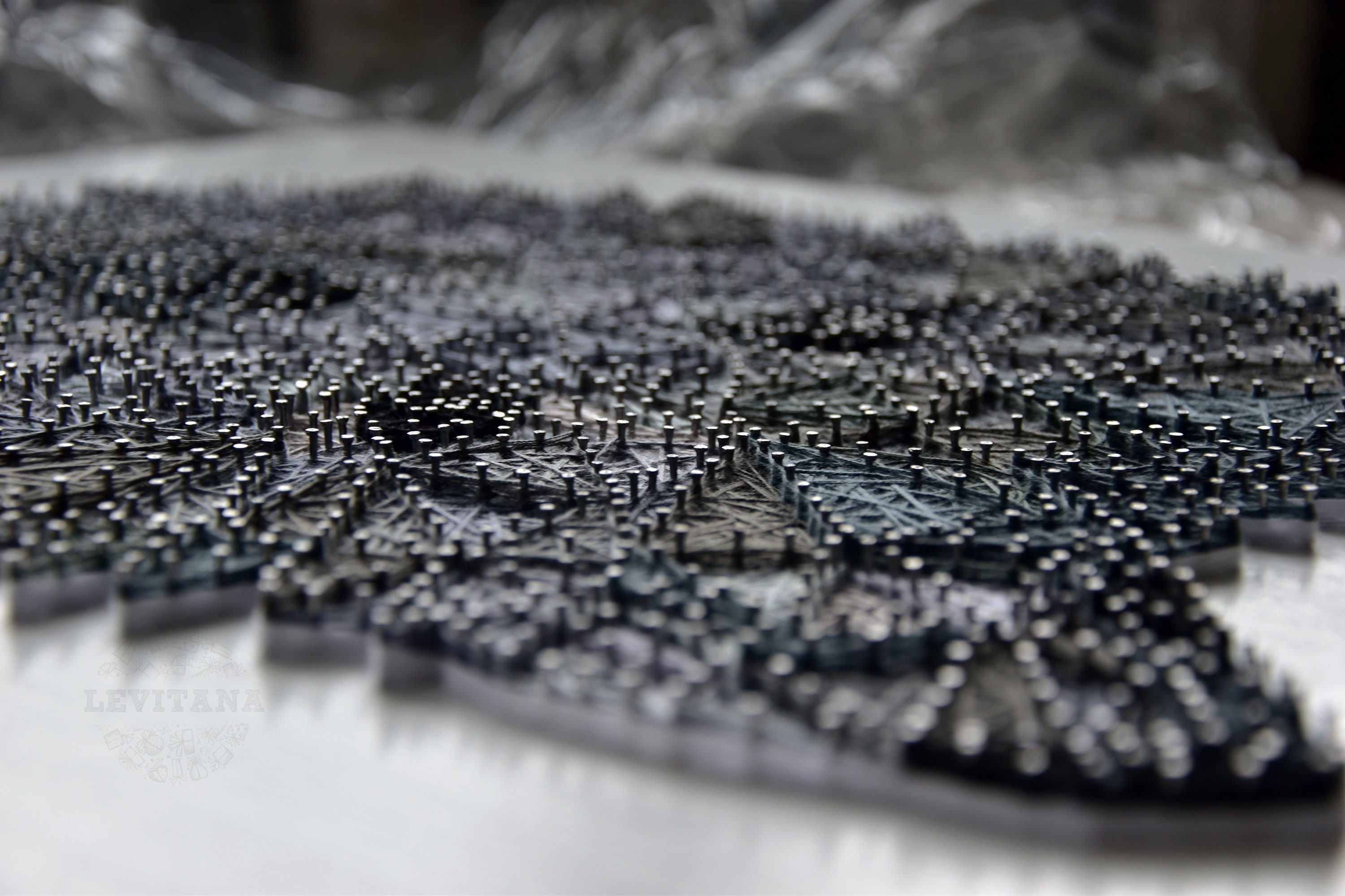 DIY String Art Wild Animal Template Digital String Art Panda - Etsy