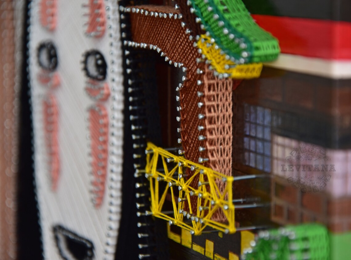 Spirited Away Wall Art Anime String Art No Face Spirited Away - Etsy