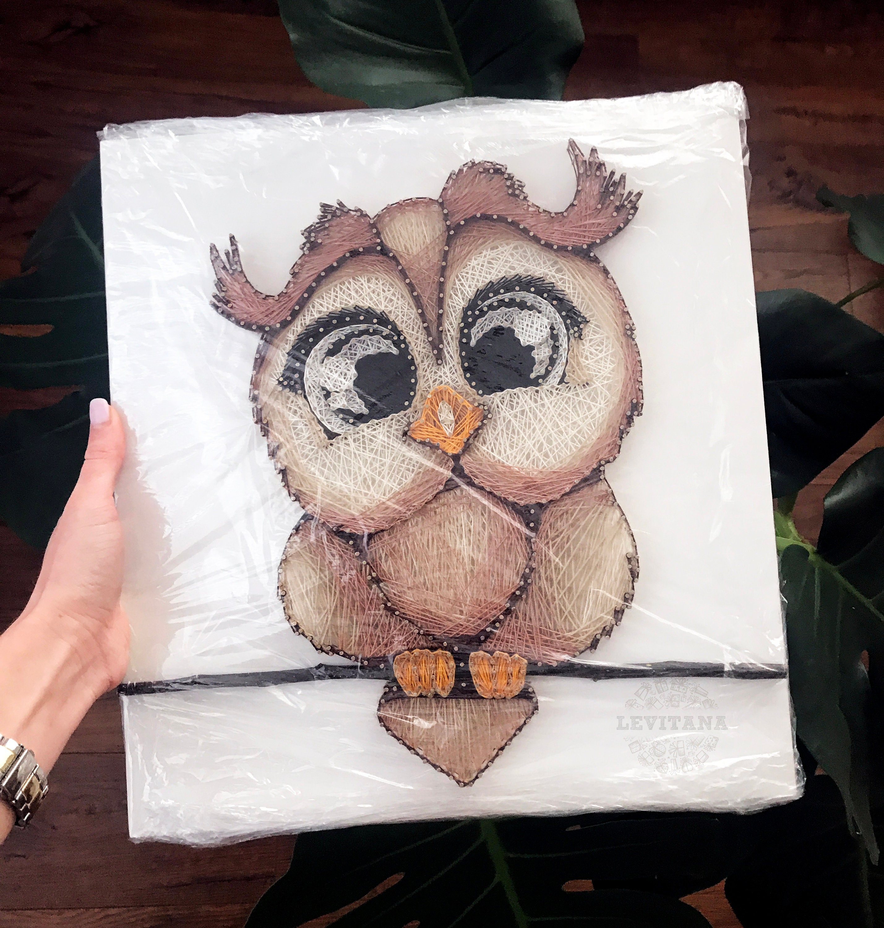 Owl String Art Owl Wood Wall Art Night Owl Wall Art - Etsy