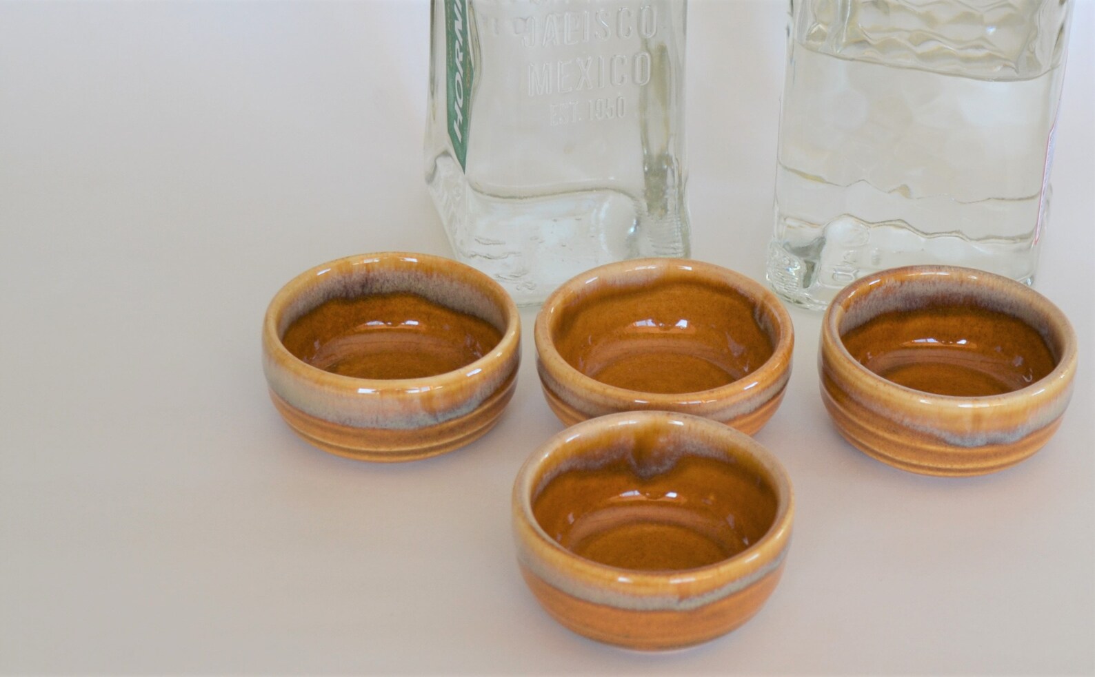Set of 4 Brown Copitas Copitas De Mezcal Shot Glasses for - Etsy