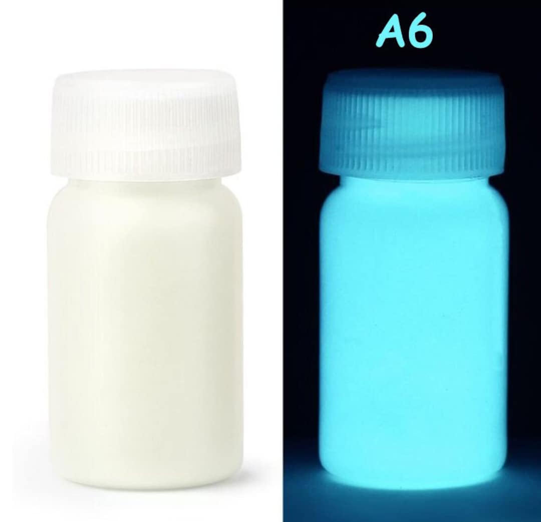 Glow in the Dark Acrylic Paint by UNIGLOW PRODUCTS LLC 25g Bottle Long ...