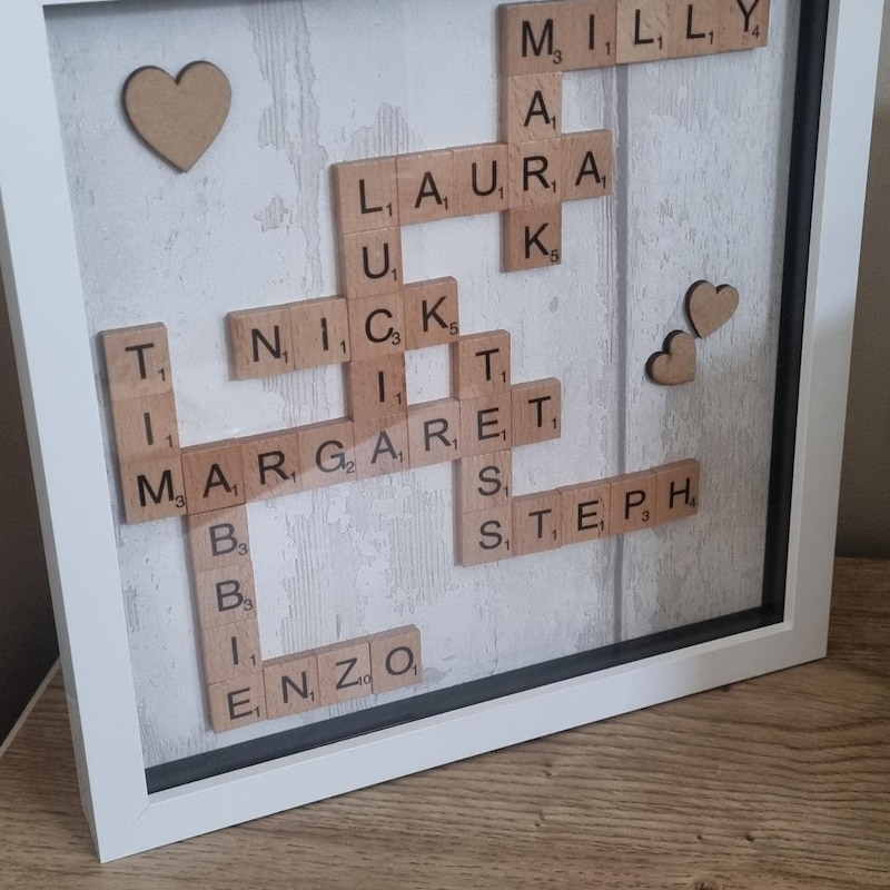Scrabble Frame - Etsy UK