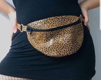Leopard Print Fanny Pack - Etsy