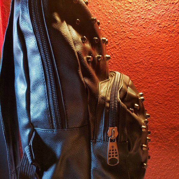 Studded Backpack - Etsy