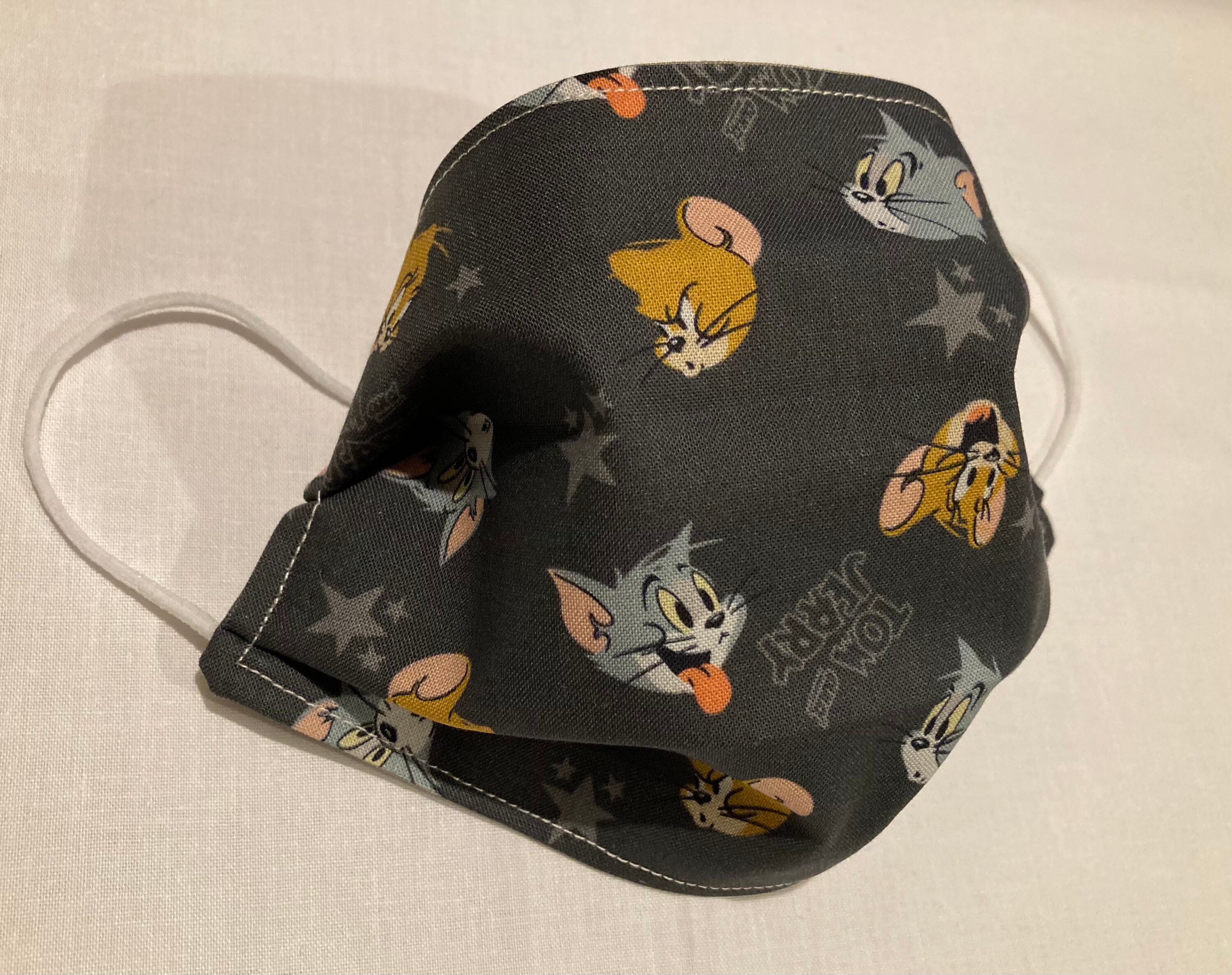 Tom and Jerry face mask | Etsy
