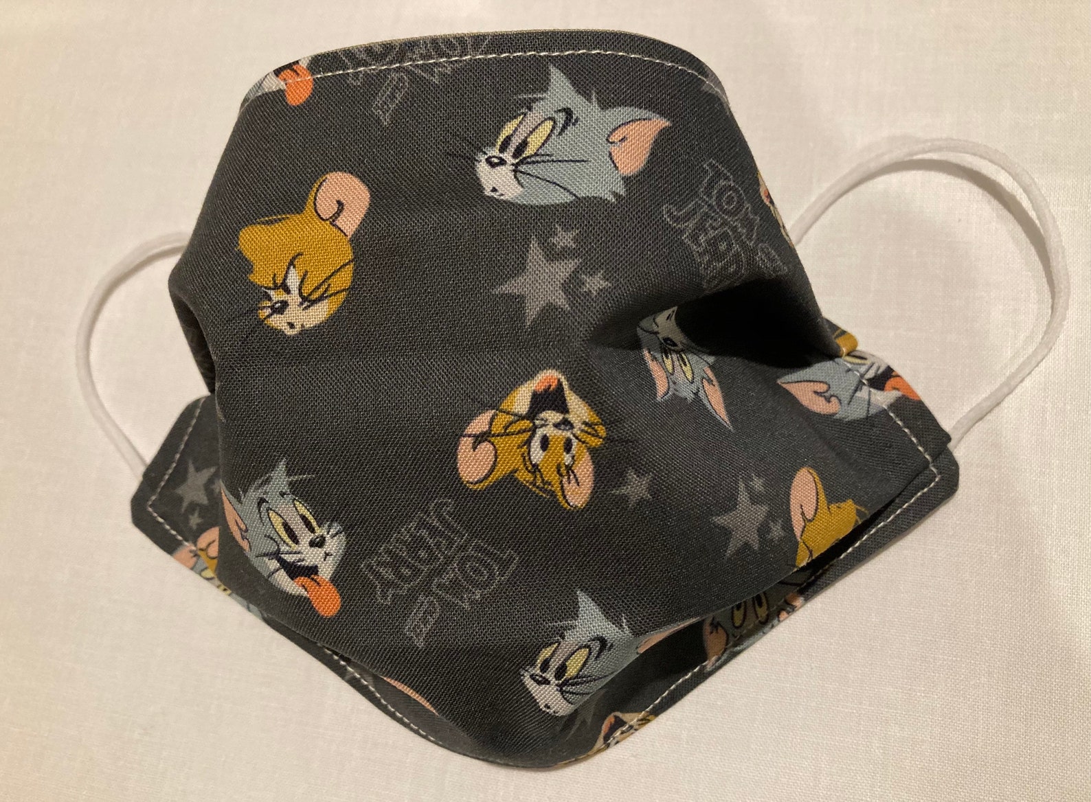 Tom and Jerry face mask | Etsy