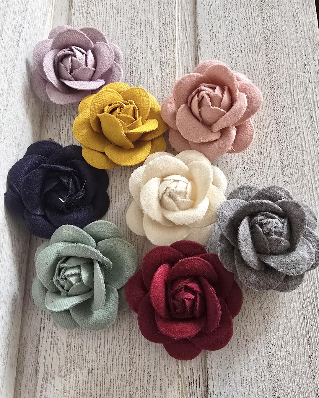 Handmade Flower Lapel Pin, Lapel Flower, Boutonniere, Flower Brooch ...