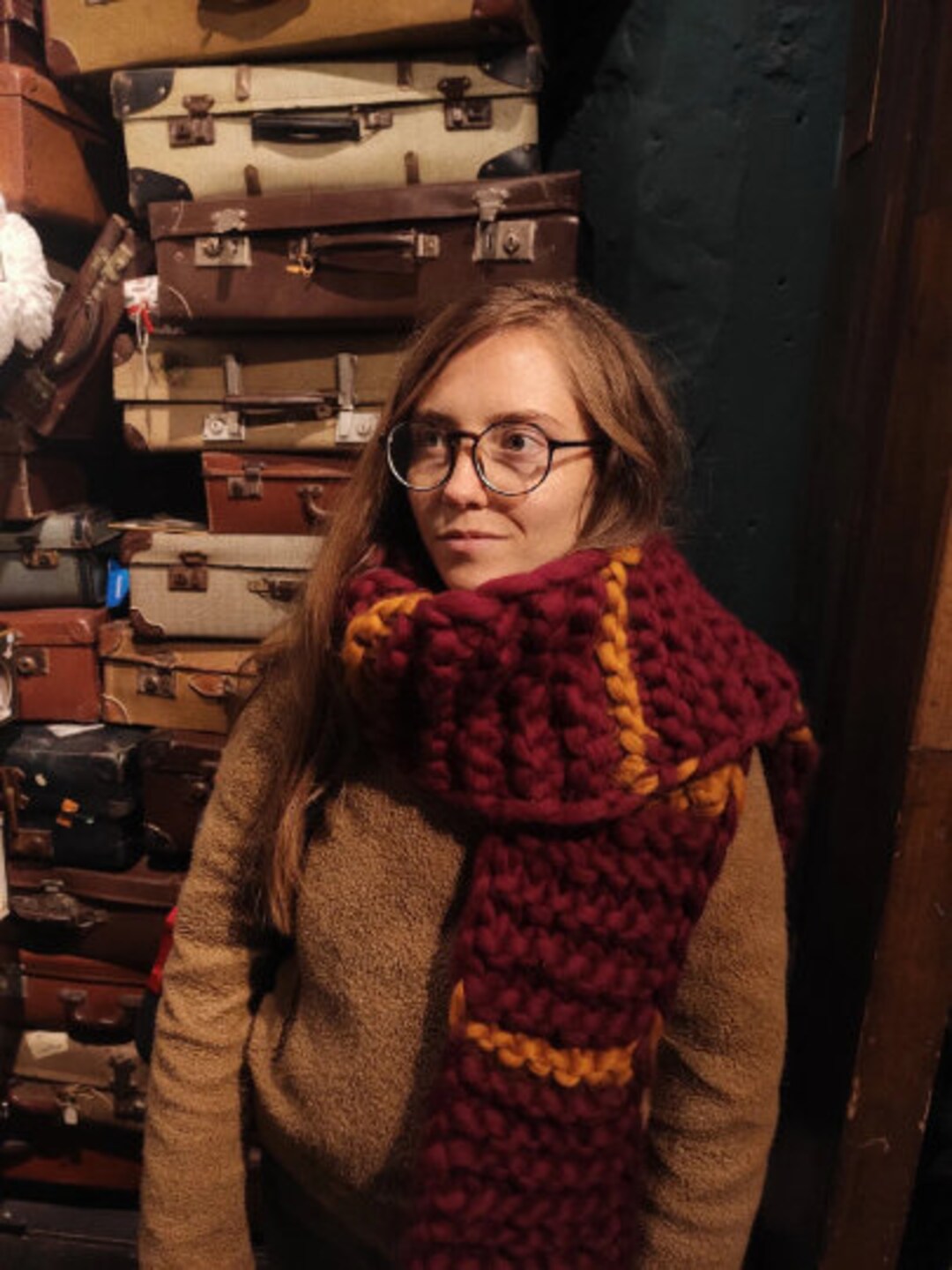 Wizard Scarf, Inspired School House Scarf for Christmas, Vintage House ...