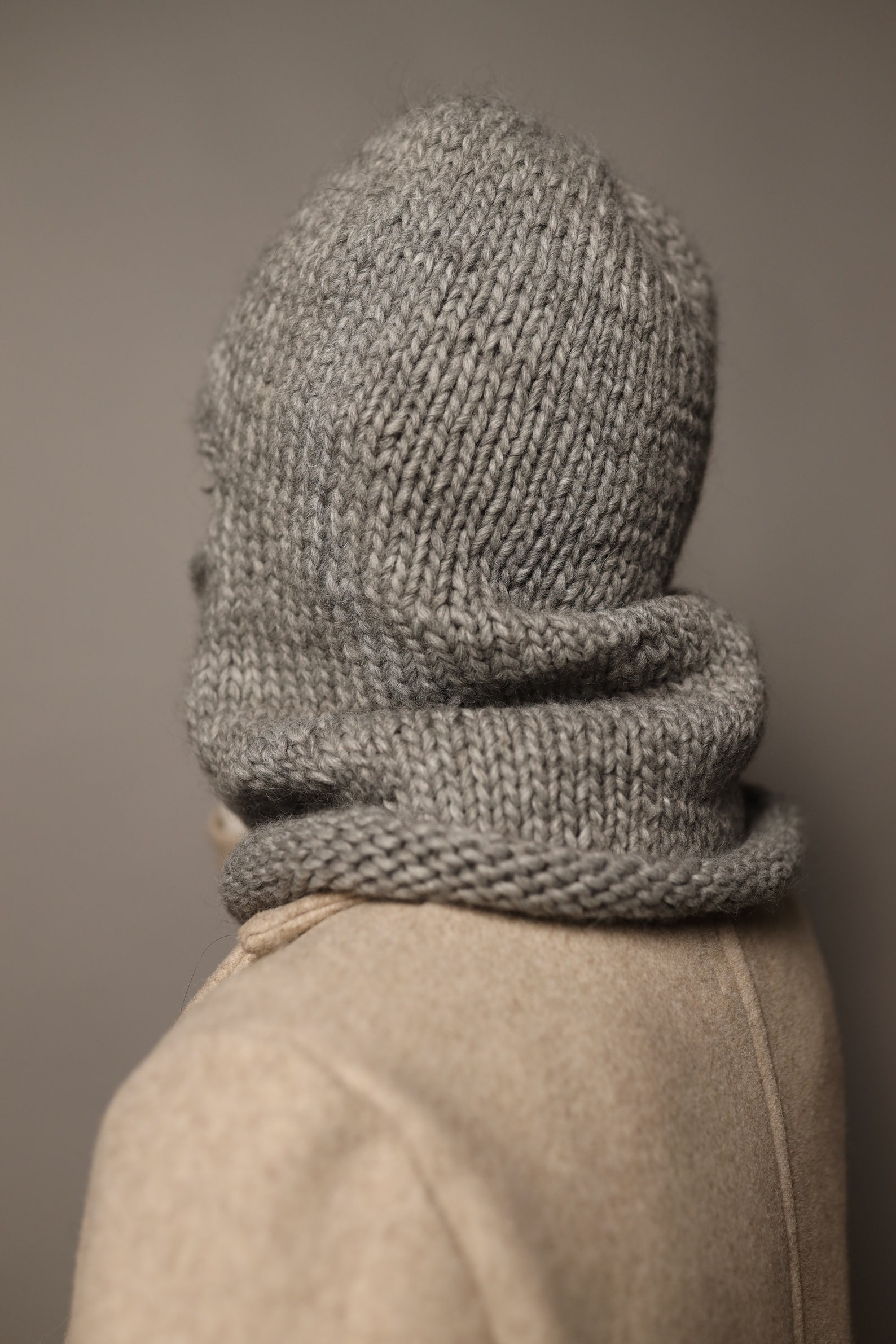 Knitted Balaclava Hat, Wool Balaclava, Winter Hat, Knitted Hood ...