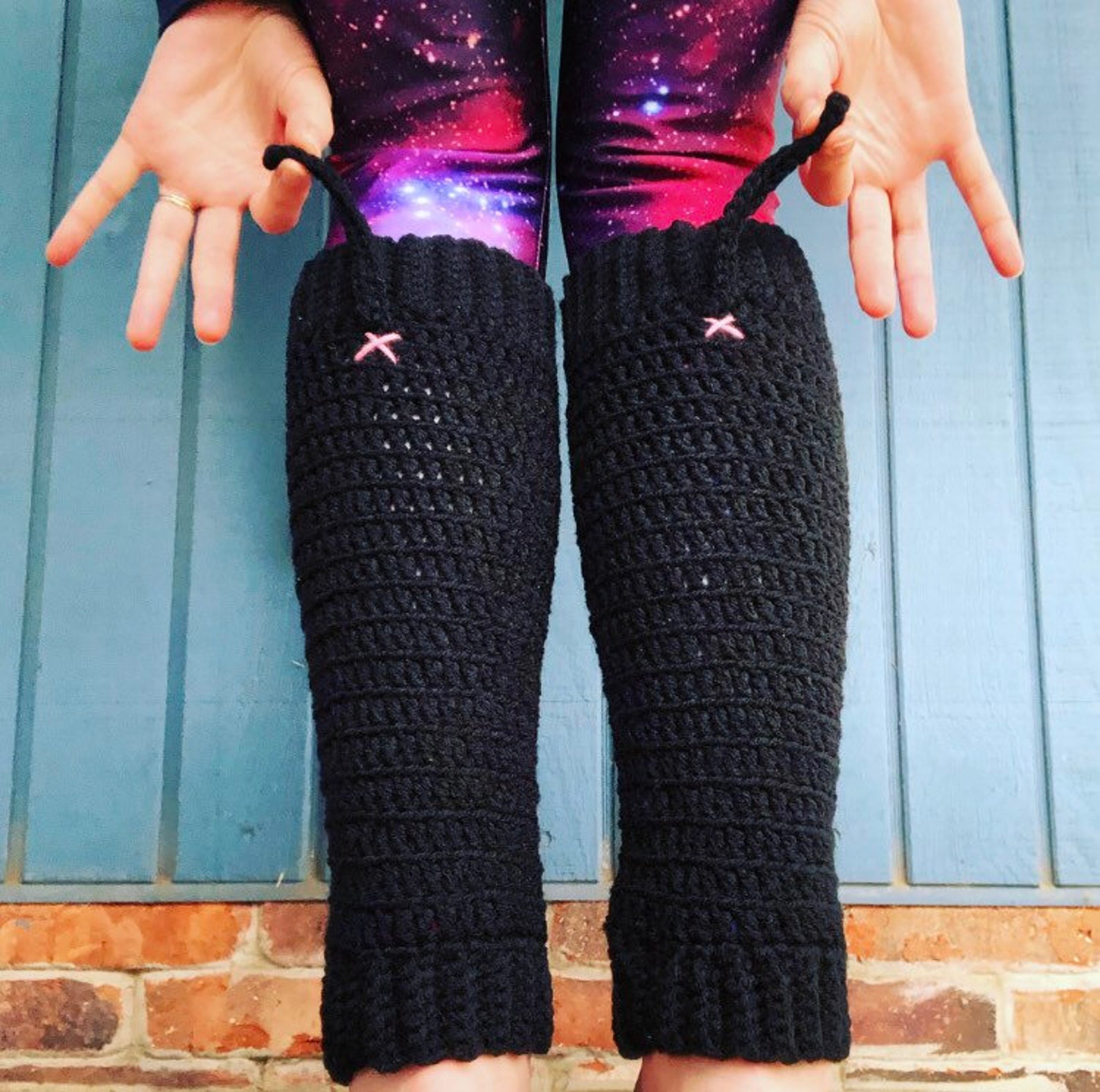 Meowtastic Kitty Leg Warmers Cute Kawaii Handmade Crochet PDF Pattern ...