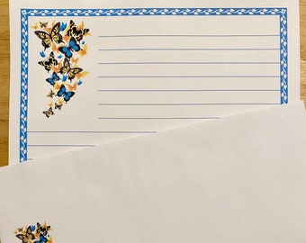 Monarch Butterfly Stationery Personalized or Blank Flat - Etsy