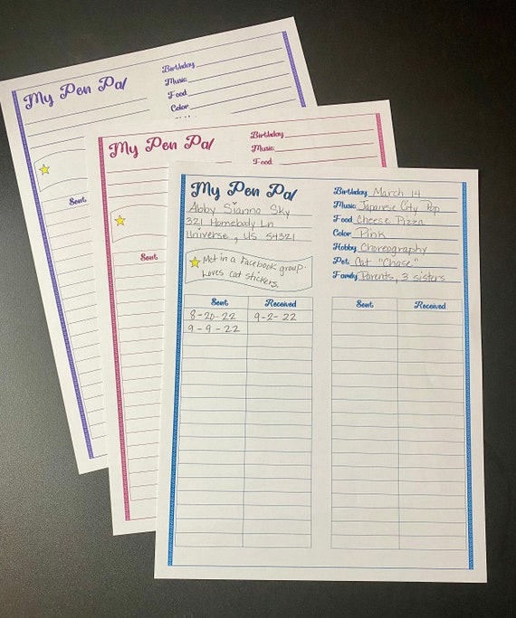 Pen pal store