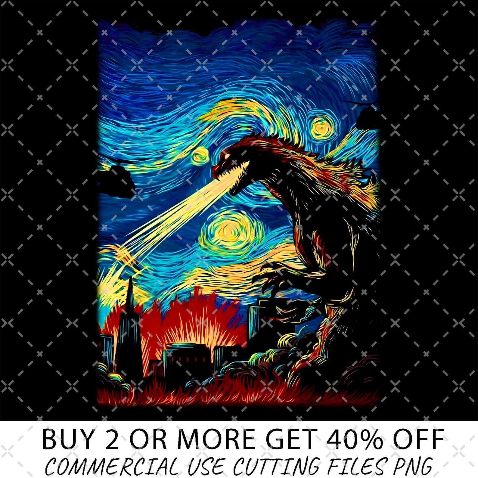Godzilla Starry Night Png, Godzilla Png, Godzilla Png, Dinosaur Png ...