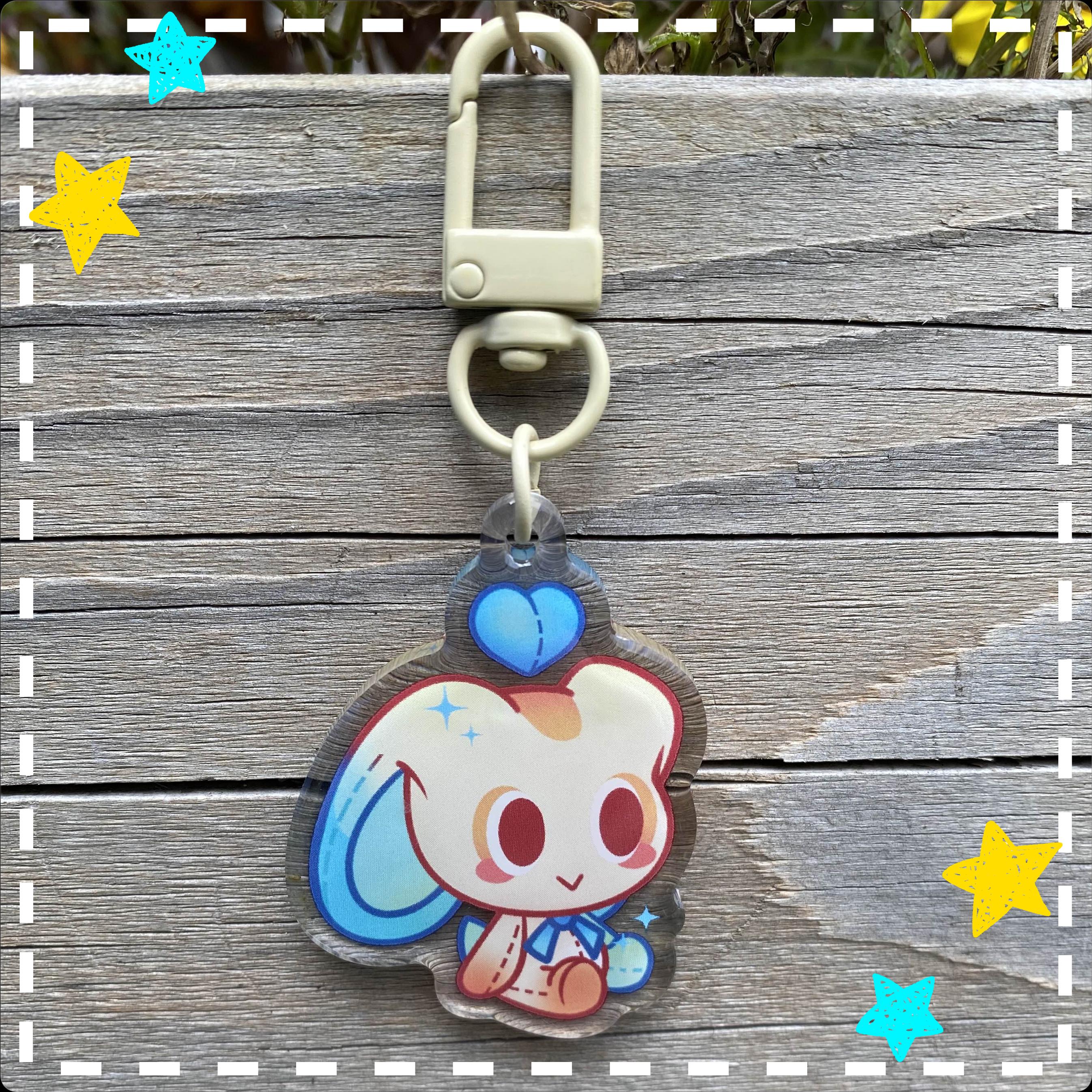 Sonic, Tails, Amy and Cream Chao Plush Acrylic Charm / Keychain - Etsy