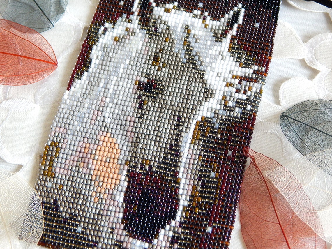 PDF Pattern Diagram Hoss Bead Painting White Horse Beaded Picture Do It ...