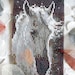 PDF Pattern Diagram Hoss Bead Painting White Horse Beaded Picture Do It ...