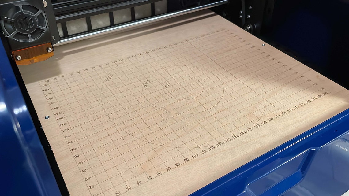 TWO TREES TS3 Grid/lightburn digital Download - Etsy