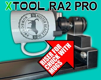 Xtool Backplate for Ra2 Pro Rotary Chuck. 3D Stl Print File. - Etsy