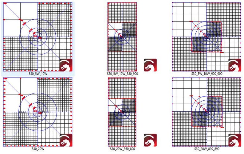 Sculpfun S30 Grid + Extension Grids /feet/lightburn/svg/stl Files (digital Download) - Etsy
