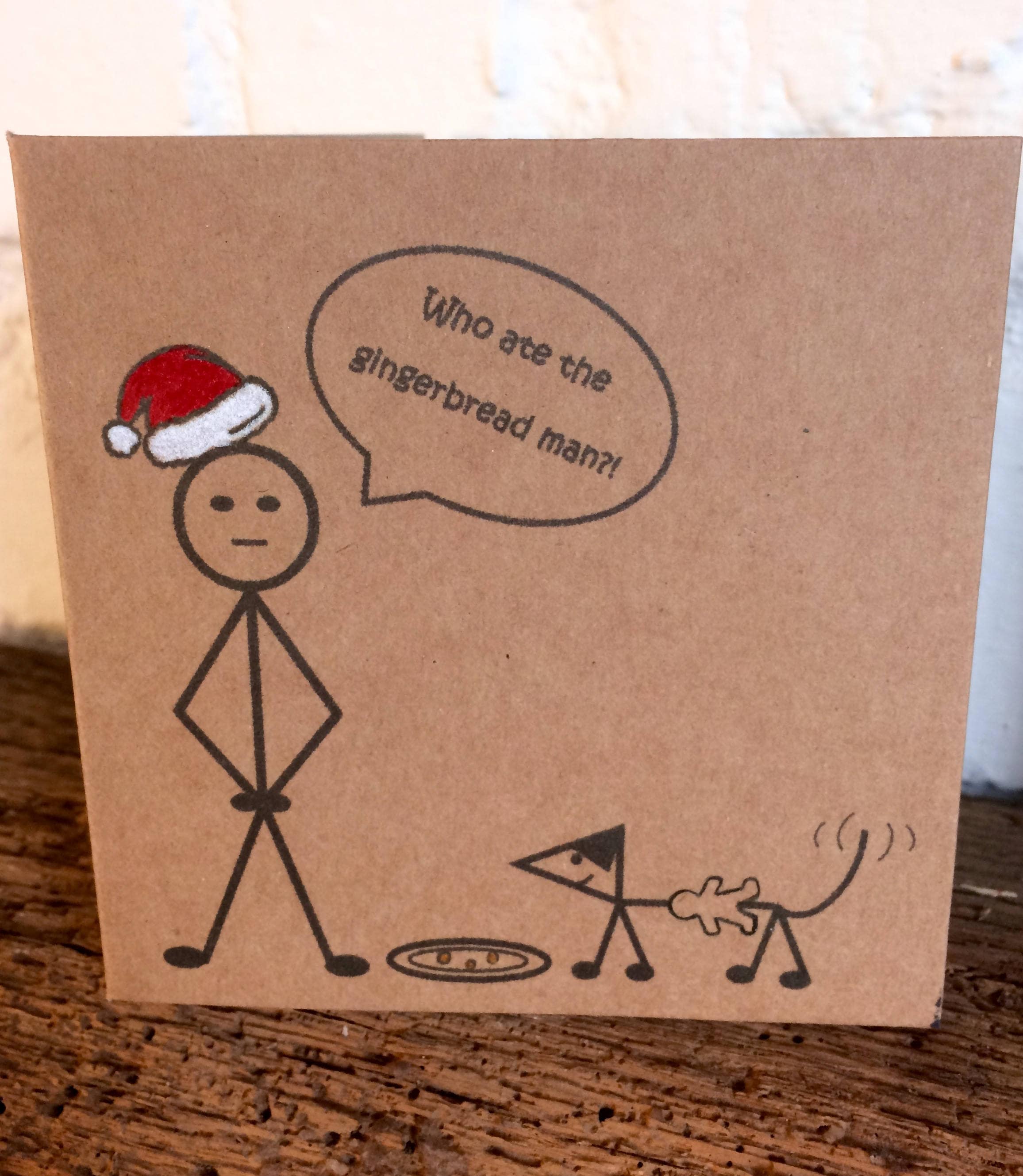 Set of 4 Unique Christmas Cards Funny Christmas Cards | Etsy