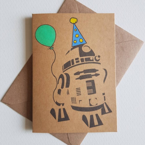 Handmade Stormtrooper Birthday Card Unique Star Wars Card | Etsy