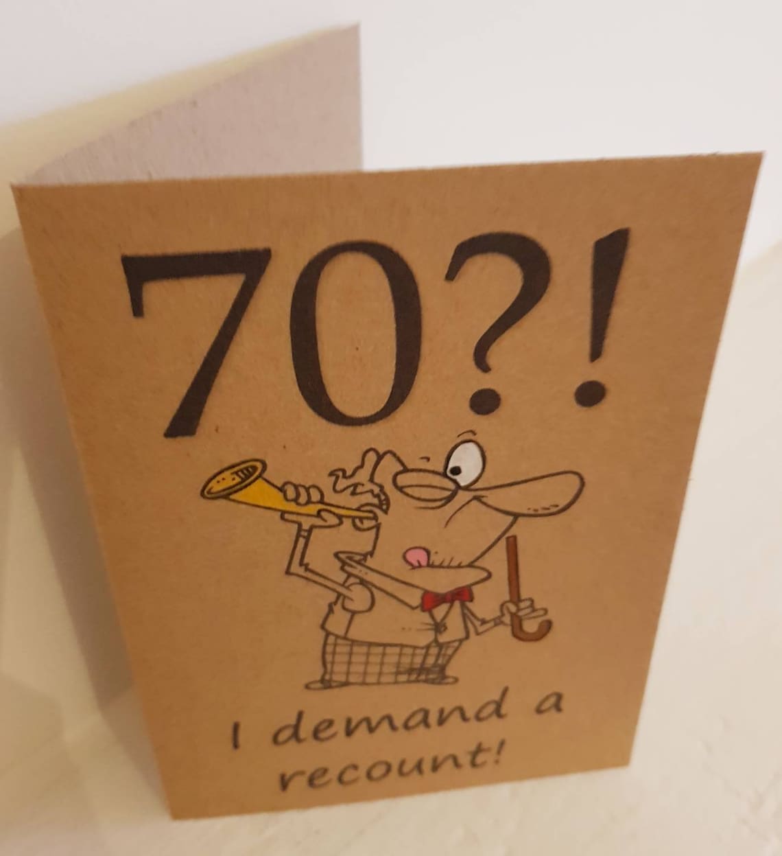 Handmade Old Man Birthday Card Unique Old Man Card Funny | Etsy