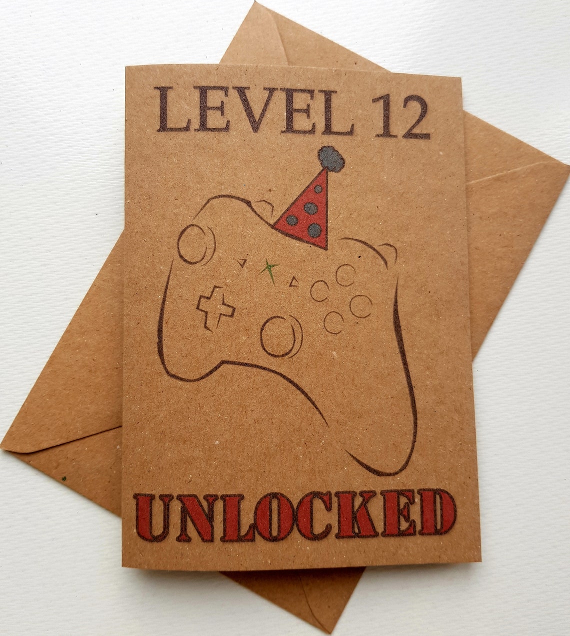 Handmade Gamer Birthday Card Unique Gamer Card Xbox Card - Etsy