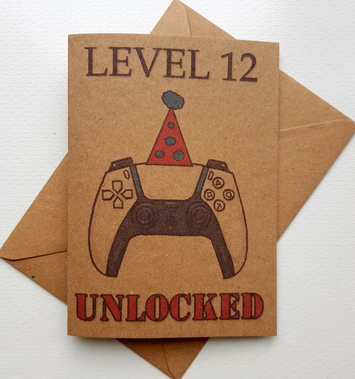 Handmade Gamer Birthday Card Unique Gamer Card Xbox Card - Etsy