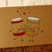 Handmade Peanut Butter and Jelly Card - Kraft Anniversary Wedding Card ...