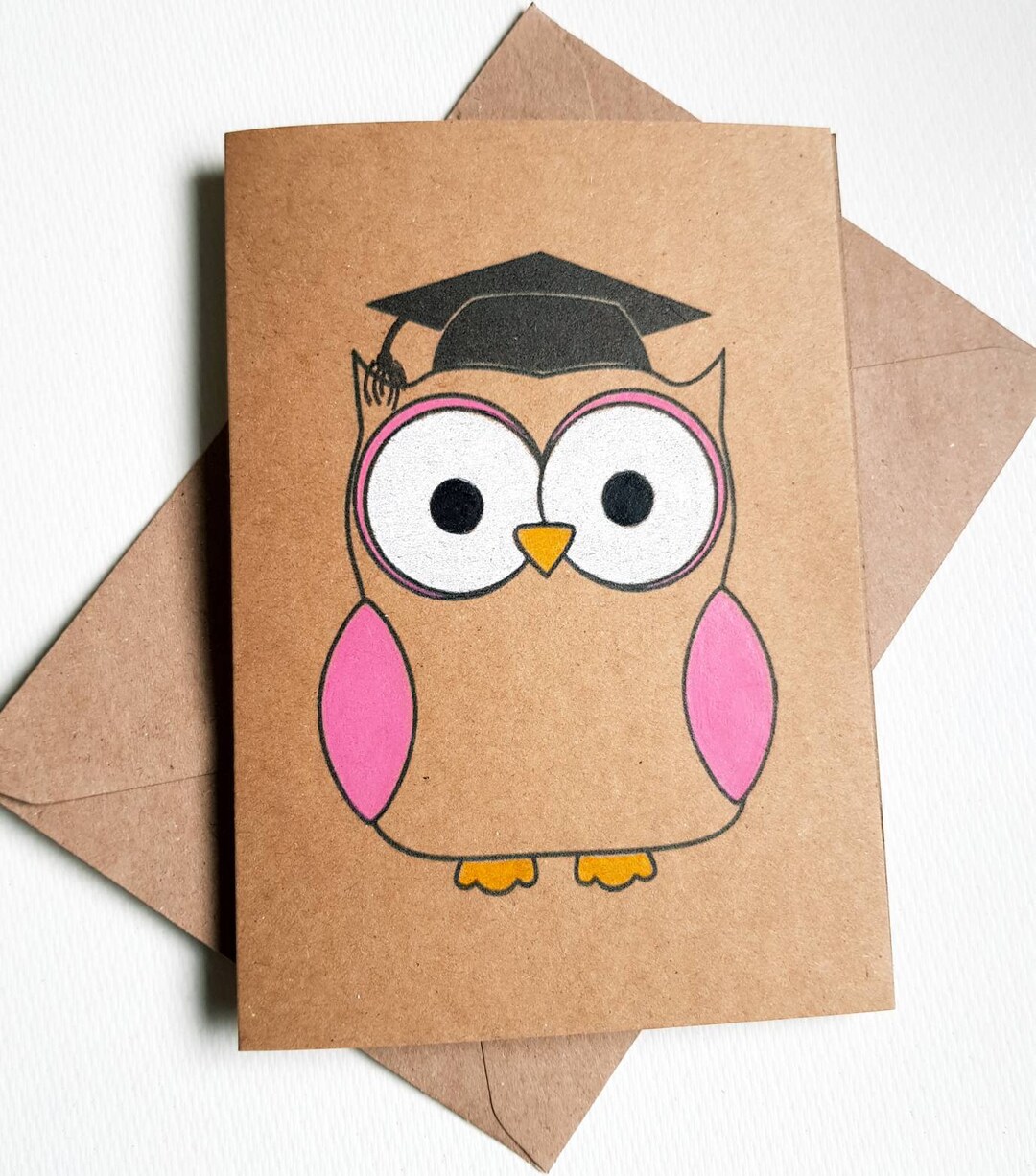 Handmade Wise Owl Graduation Card - Etsy