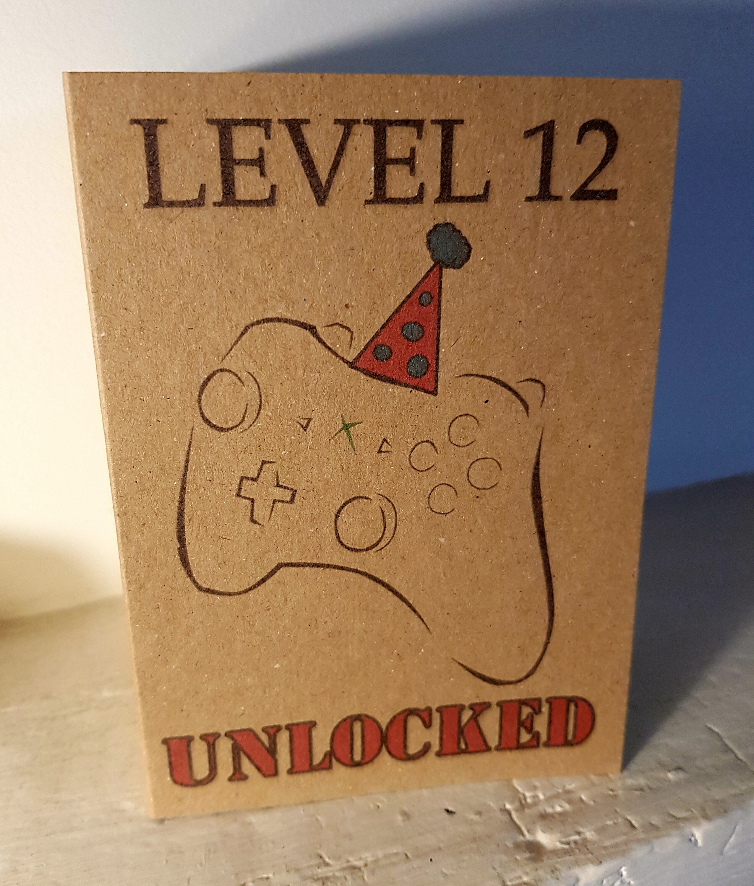 Handmade Gamer Birthday Card Unique Gamer Card Xbox Card | Etsy