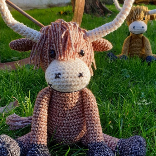 Crochet Yak Amigurumi Pattern - Etsy