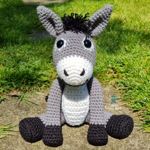 PDF Donkey Crochet Pattern Dennis the Donkey Crochet - Etsy Nederland