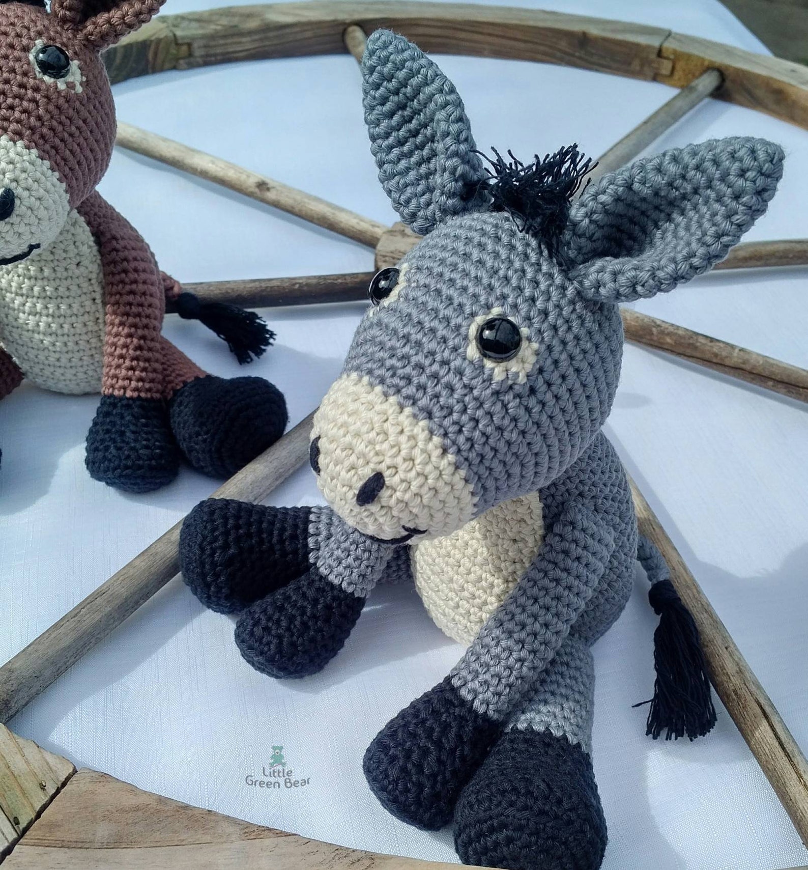 PDF Donkey Crochet Pattern Dennis the Donkey Crochet - Etsy Nederland