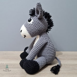 PDF Donkey Crochet Pattern Dennis the Donkey Crochet - Etsy Nederland
