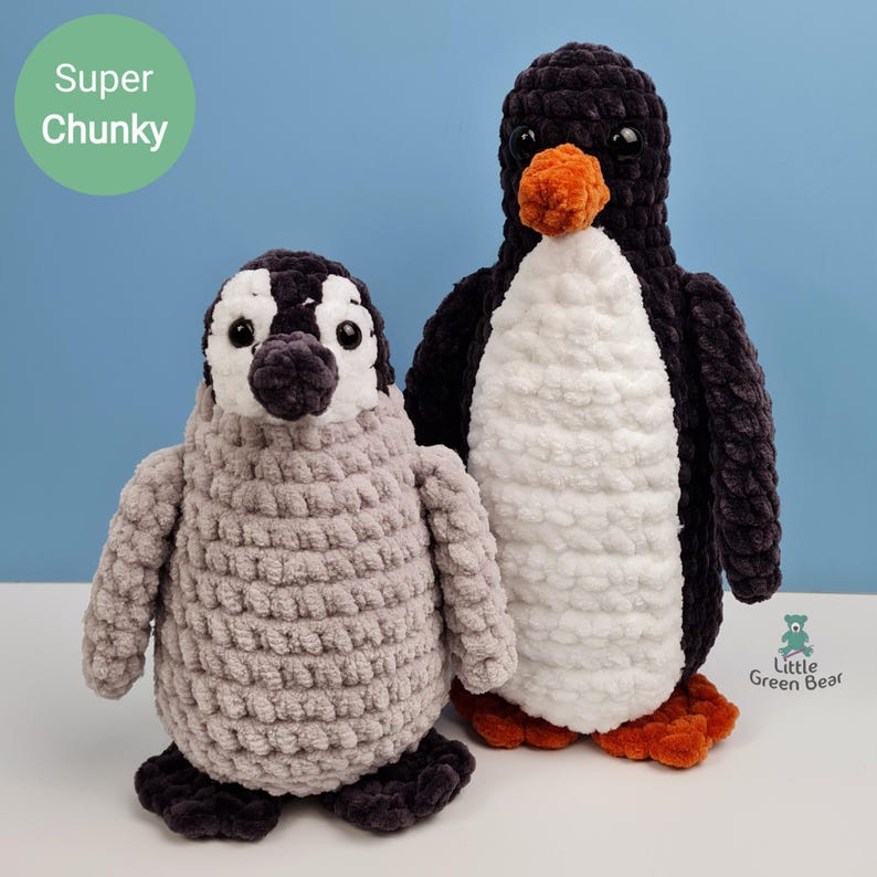 Plushies Crochet Pattern Bundle: 5 Patterns (UK TERMINOLOGY) Chunky ...